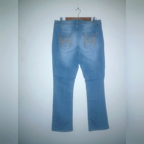 Cato | Jeans | Cato Denim Classic 2 Boho Embroidered Jeans | Poshmark